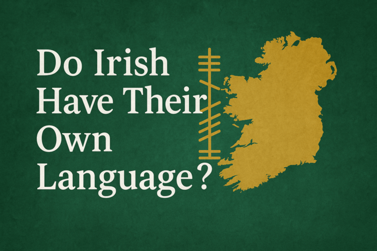 Do Irish Have Their Own Language? Exploring Gaeilge Today